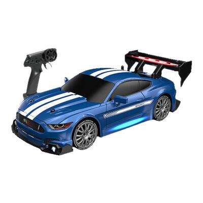专业rc漂移赛车可竞速遥控汽车四驱高速GTR比赛1:24野马模型玩具