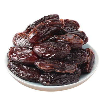 【当季新货】新疆沙漠黑椰枣干500g中东沙特迪拜进口新疆特产原味