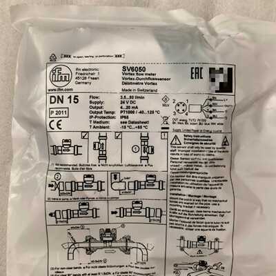 全新原装IFM易福门 SV6050 流量计，瑞士制造，原厂包议价