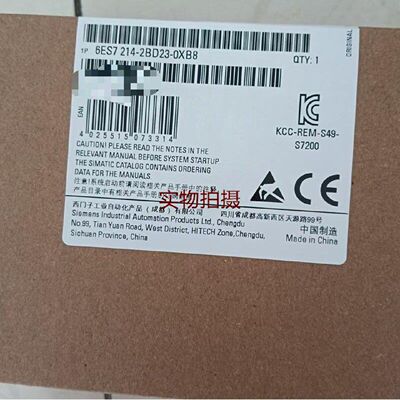溢价-6ES72142BD230XB8模块未封