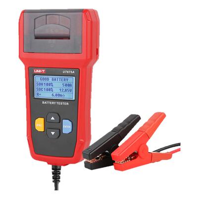 优利德蓄电池测试仪车电瓶检测仪12V/24V汽充电测试UT673A/UT675A
