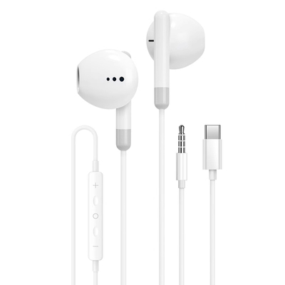 带麦线控通话听歌有线手机耳机