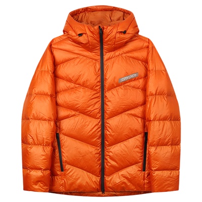 蜘蛛秋冬男子保暖休闲连帽羽绒服