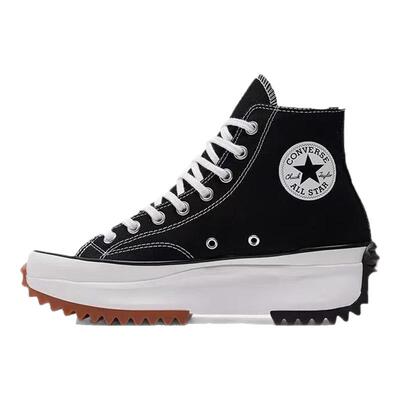 胜道厚底帆布鞋Converse