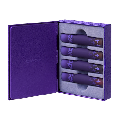 Kaleidos万花镜凛冬之歌唇粉霜四支套装哑光柔雾裸色系口棕红唇泥