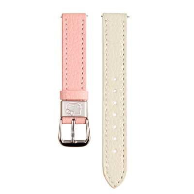适用苹果手表表带applewatchS12/11质感10金属扣iWatchSE夏ultra3/2柔软s9/8细款7/6/5皮质女荔枝纹高级小众