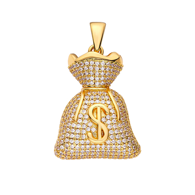 同工钱袋说唱个性小众hippop吊坠