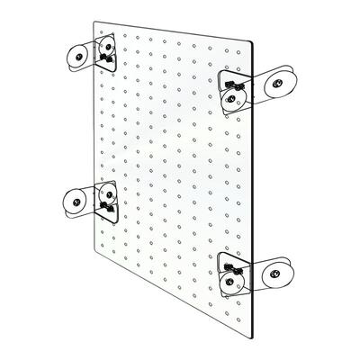 孔1mm鱼缸隔离板裁剪透明挡隔层孔雀繁殖乌龟鱼苗斗鱼热带幼鱼孵