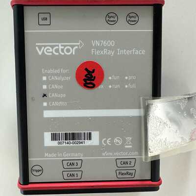议价-德国Vector VN7600 FlexRay接口，支持CA
