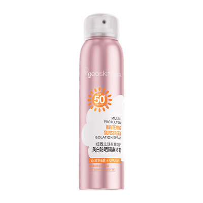 纽西之谜美白多重防护美白防晒喷雾120ml防水防汗SPF50+ PA++++