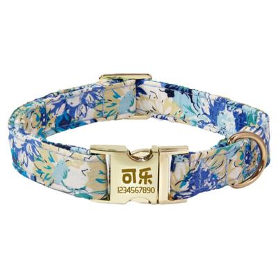 伸缩绳牵引绳刻字防走失项圈脖圈