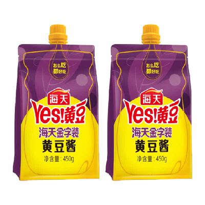 海天金字装黄豆酱原酿豆瓣酱