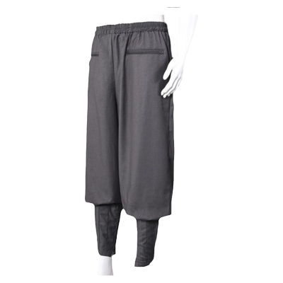 春夏免绑腿僧裤真如界拉链双口袋