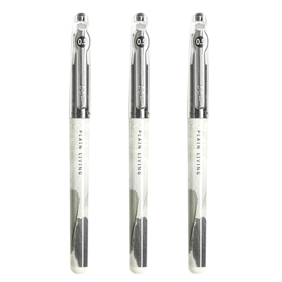 东米中性笔0.5mm水笔ins三角杆