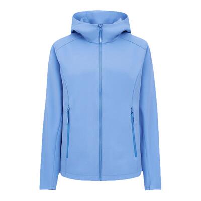 女款弹力防泼软壳衣防风保暖