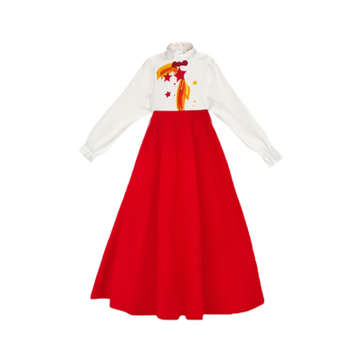 儿童爱国朗诵合唱演讲主持演出服