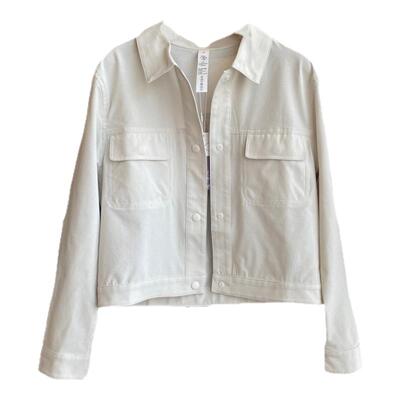 AMR UU◆柜上1U家1000+轻薄舒适工装风翻领外套休闲上衣女春新款