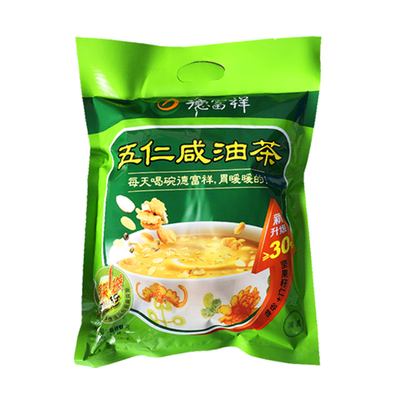 西安特产德富祥油茶面五仁咸早餐