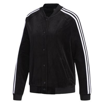 Adidas/阿迪达斯正品 当季女子休闲棒球外套运动夹克 DM4156