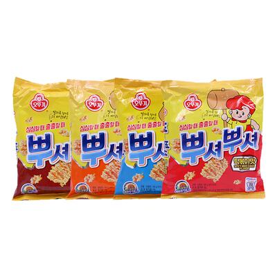 韩国进口不倒翁干脆面口味任选