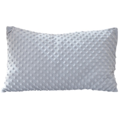 豆豆绒婴儿小学生单只装枕头套