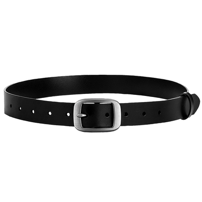 BELIEFYAO原创复古真皮针扣腰带