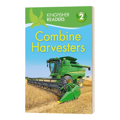 英文原版 Kingfisher Readers L2: Combine Harvesters翠鸟分级读物系列L2 英文版 进口英语原版书籍
