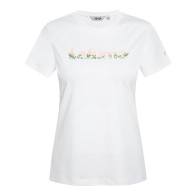 乐飞叶圆领凉感防晒短袖T恤女