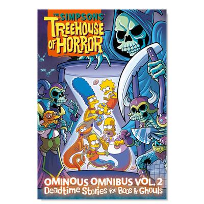 【预售】【Abrams】辛普森一家之恐怖树屋 卷2英文漫画进口原版图书The Simpsons Treehouse of Horror Ominous Omnibus Vol. 2Ma