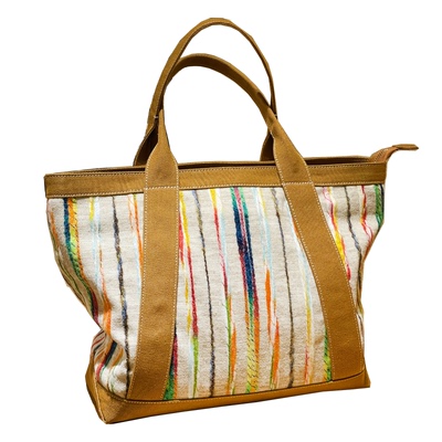 MELONFISH托特包刺绣设计