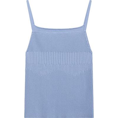 播短款吊带t恤内搭上衣