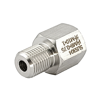 内丝M8X0.75-外M10X1螺纹转接头