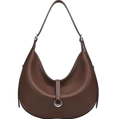 valuncica/华伦西亚漫步包秋冬新款月牙包包牛皮通勤单肩腋下包女