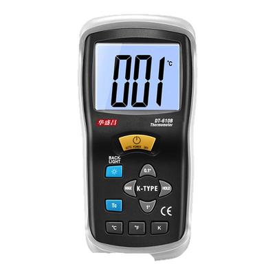 CEM华盛昌热电偶K型测温仪高精度接触式工业电子温度计带探头610B