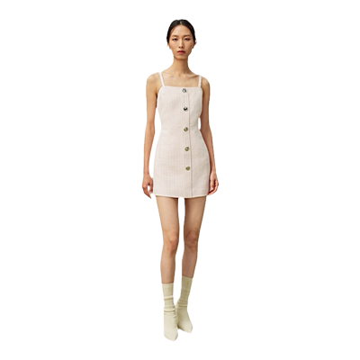 【徐璐同款】JASON WU 新款小香风粗花呢吊带裙子长裙连衣裙