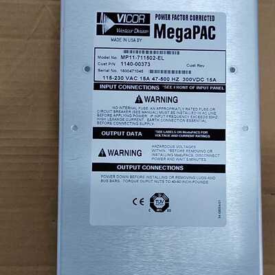 询价-VICOR MegaPAC MP11-711502-EL电源