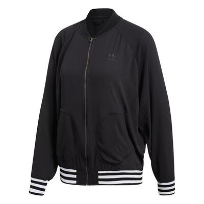 Adidas/阿迪达斯正品当季三叶草女子运动休闲梭织夹克外套CF4761