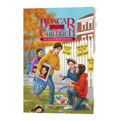 英文原版 The Election Day Dilemma 选举日的困境 棚车少年系列145 The Boxcar Children Mysteries 英文版 进口英语原版书籍