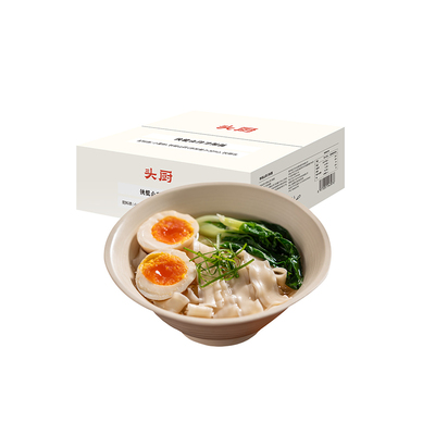 头厨铁棍山药刀削面波纹宽面速食