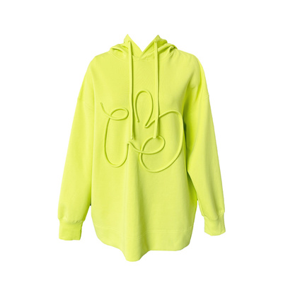 微弹棉感针织落肩套头衫