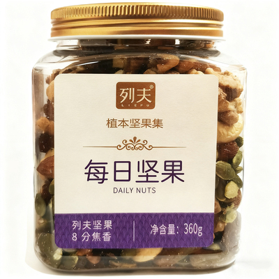 列夫罐装360g综合果仁每日坚果