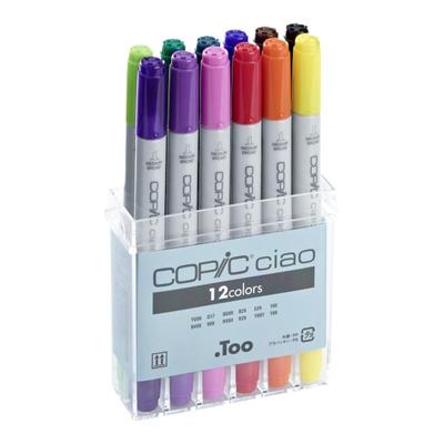 copic日本进口漫画72色马克笔
