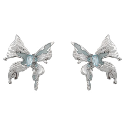 SUMIYAKI小众设计异度蝴蝶耳环