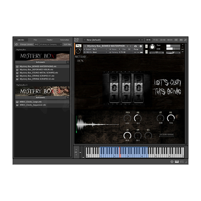 黑暗氛围恐怖音效钟表实验音色