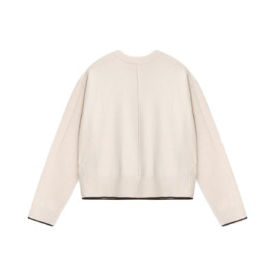 LOWRYS FARM毛针织衫女冬季新款时尚简约纯色宽松毛衣151711