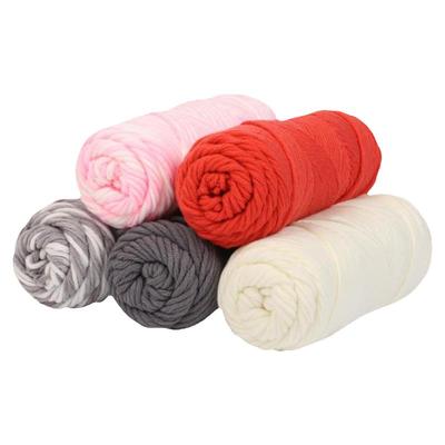 毛线手工编织diy围巾材料包