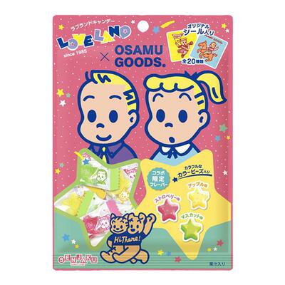 日本扇雀饴水果糖星星喜糖