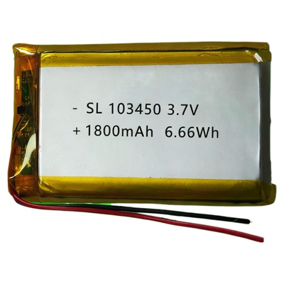 103450头灯音箱旱教机3.7V电池