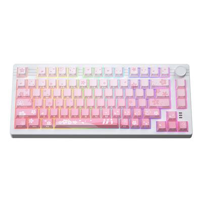 达尔优侧刻三模机械键盘