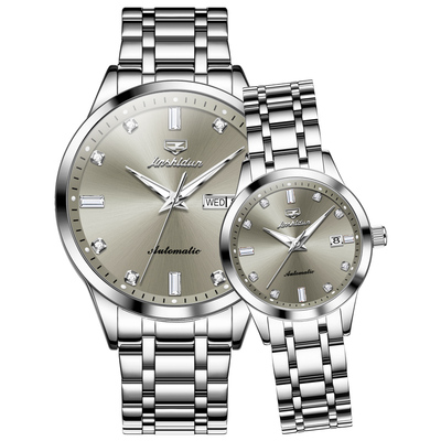 瑞士1314情侣机械表一对简约腕表